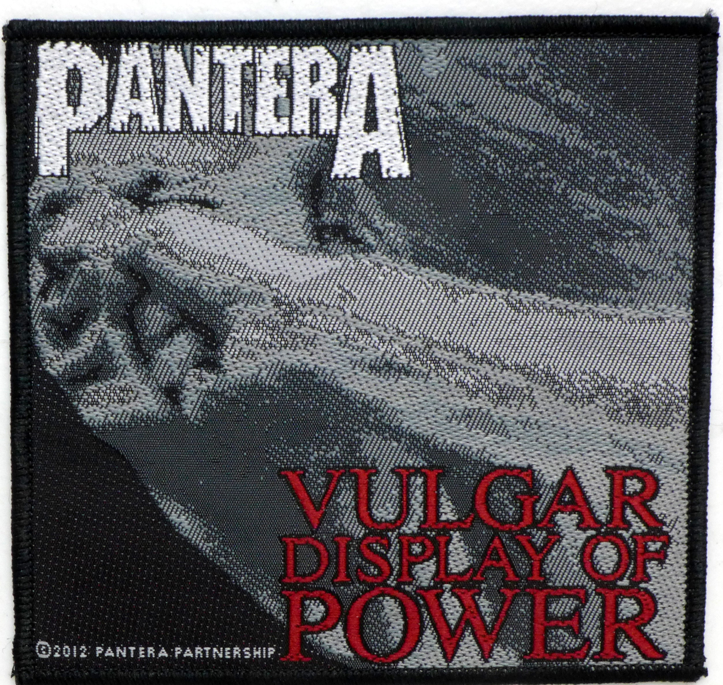 Pantera Vulgar Display Patch – ShirtsNThingsAZ