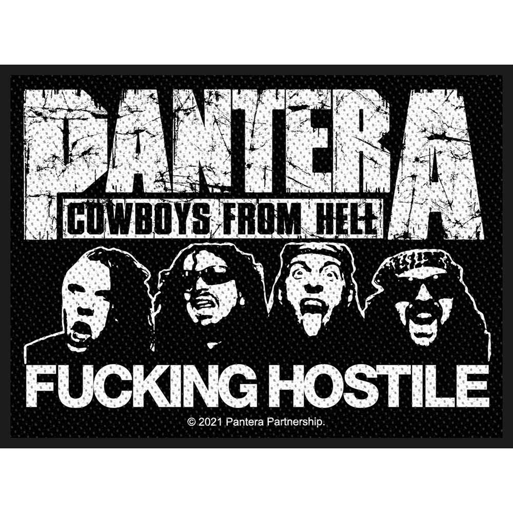 Pantera Fucking Hostile Patch – ShirtsNThingsAZ