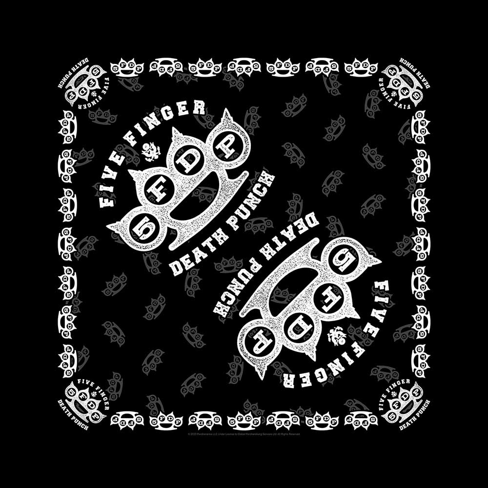 Five Finger Knuckles Bandana – ShirtsNThingsAZ