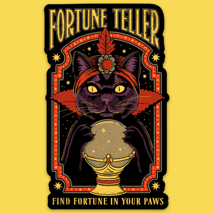 Fortune Teller Sticker – ShirtsNThingsAZ