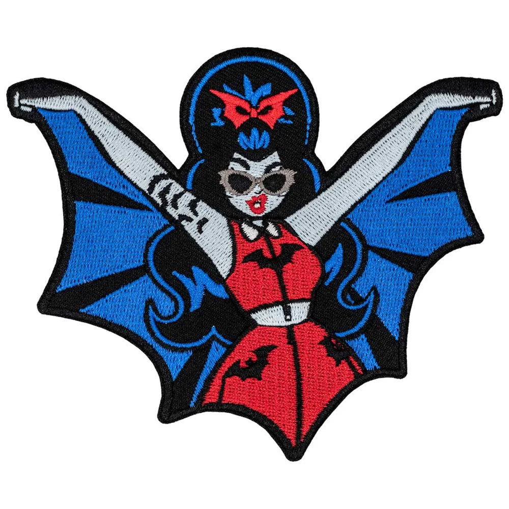 Vampire Girl Batwing Patch – ShirtsNThingsAZ