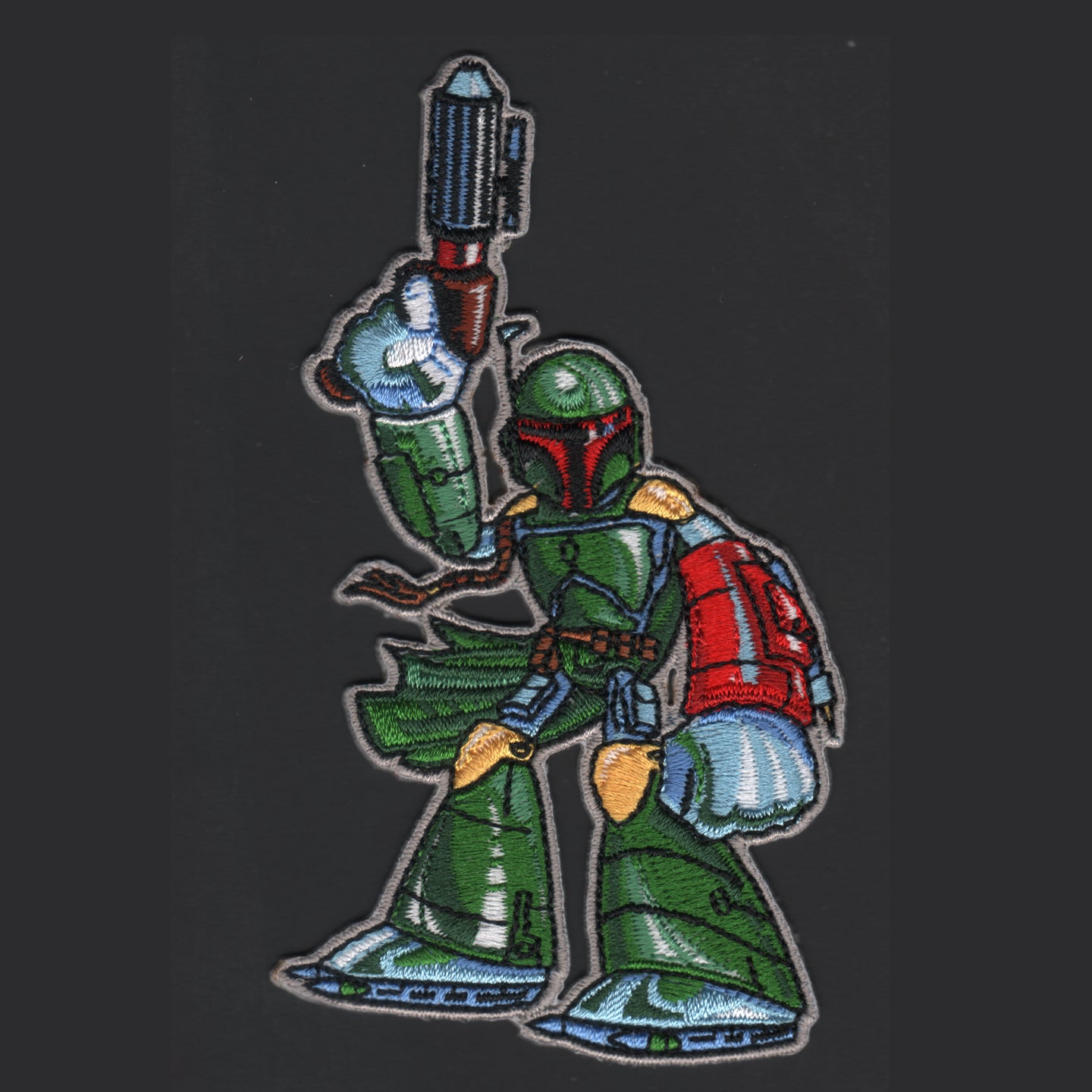 Star Wars Boba Cartoon Patch – ShirtsNThingsAZ