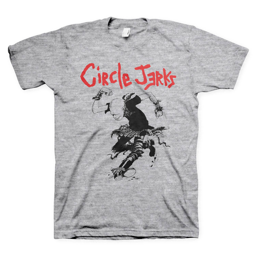 Circle Jerks Skanker Grey T – ShirtsNThingsAZ