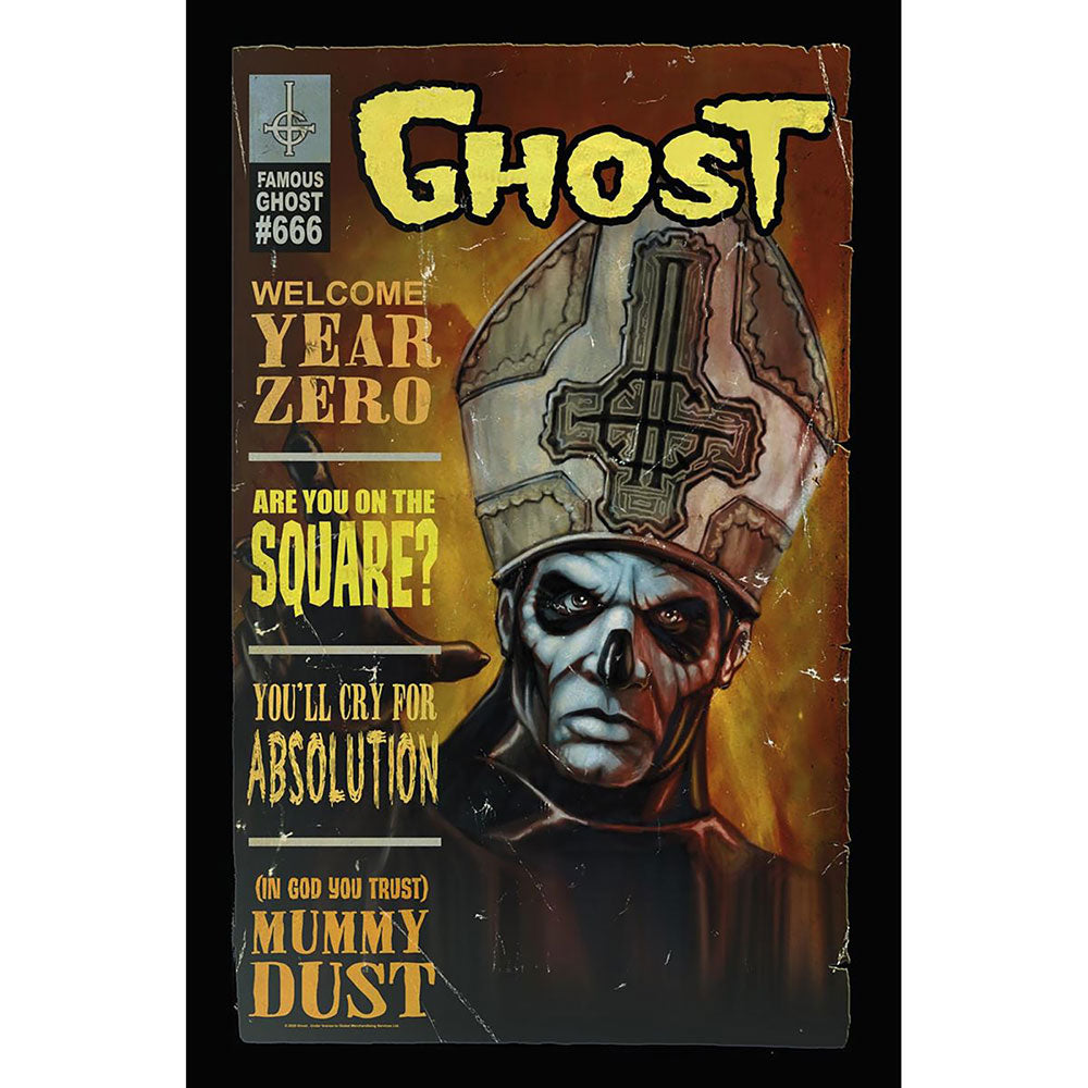 GHOST: MAGAZINE COVER FLAG – ShirtsNThingsAZ