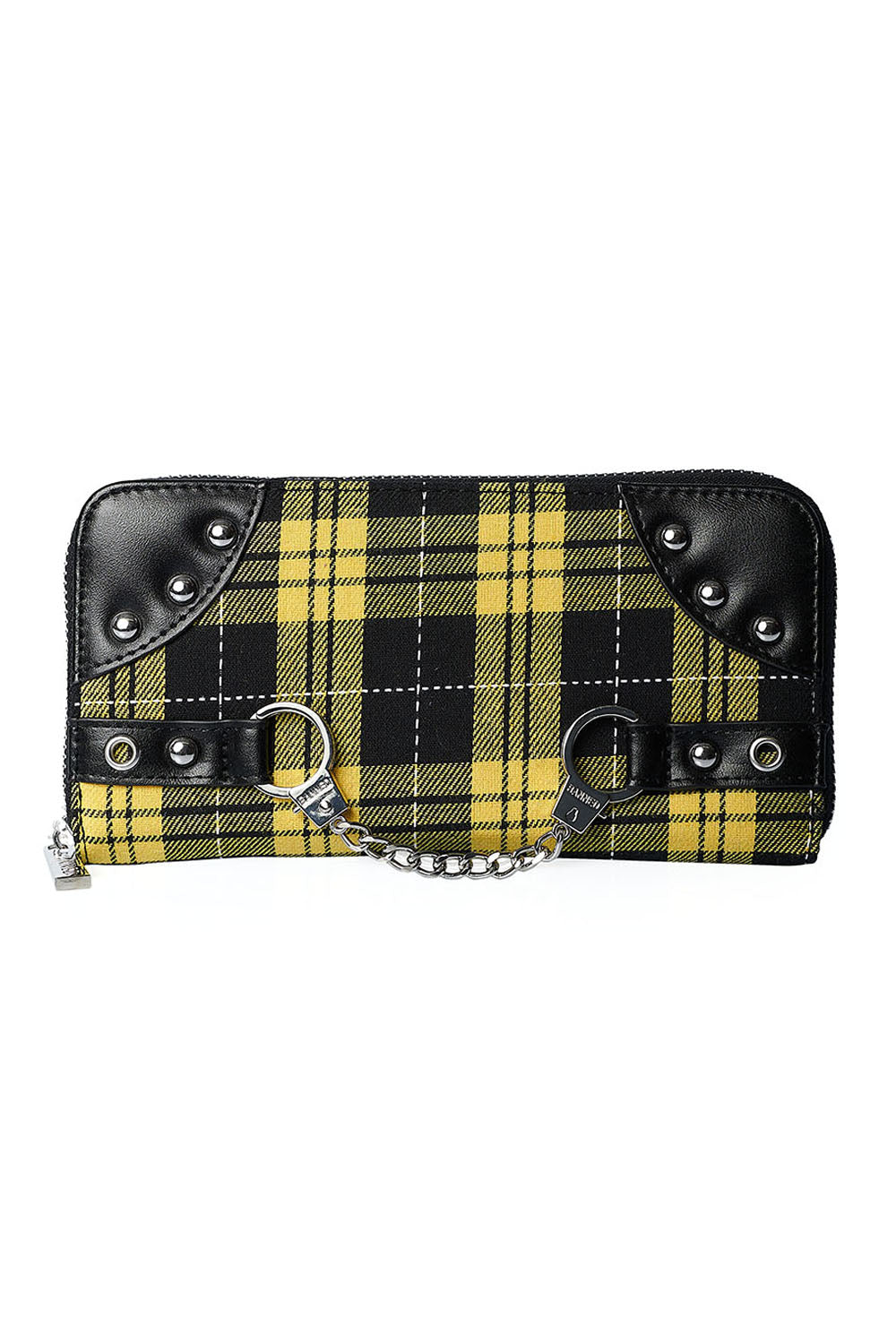 Handcuff Wallet Yellow Tartan – ShirtsNThingsAZ
