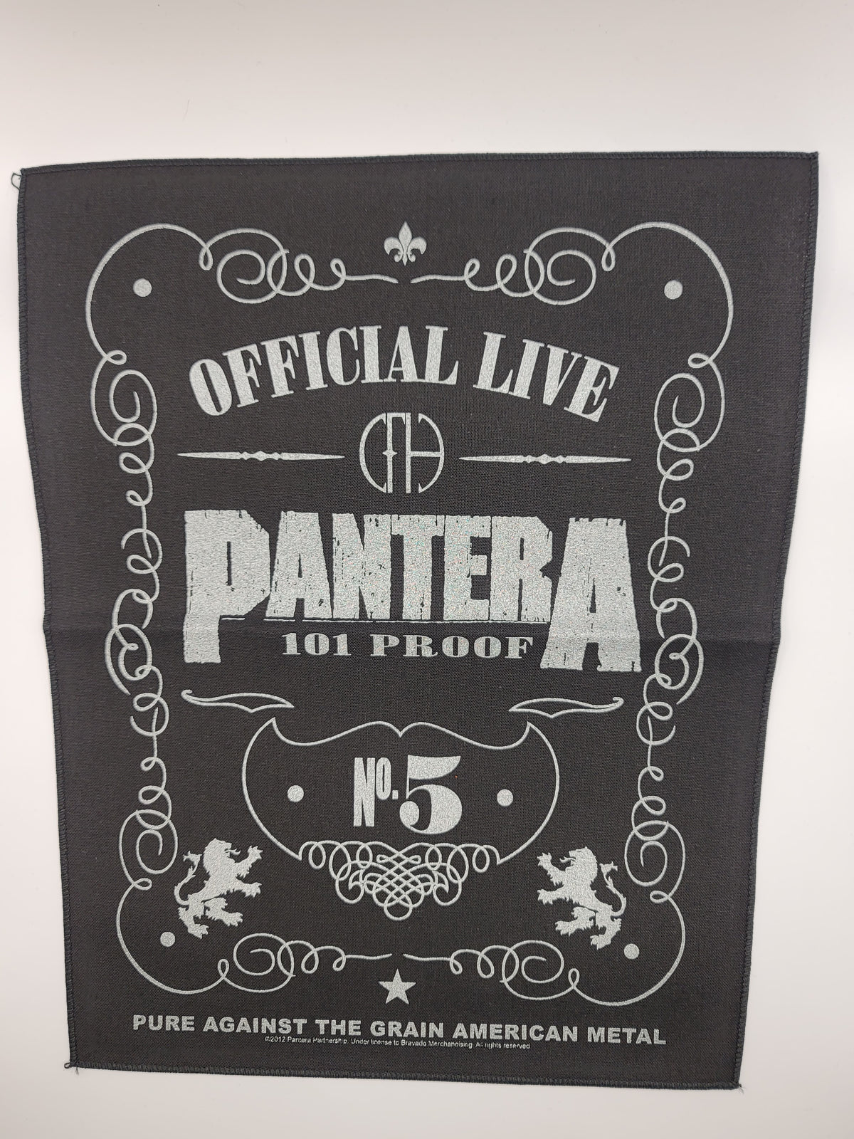 Pantera 101% Proof Back patch – ShirtsNThingsAZ