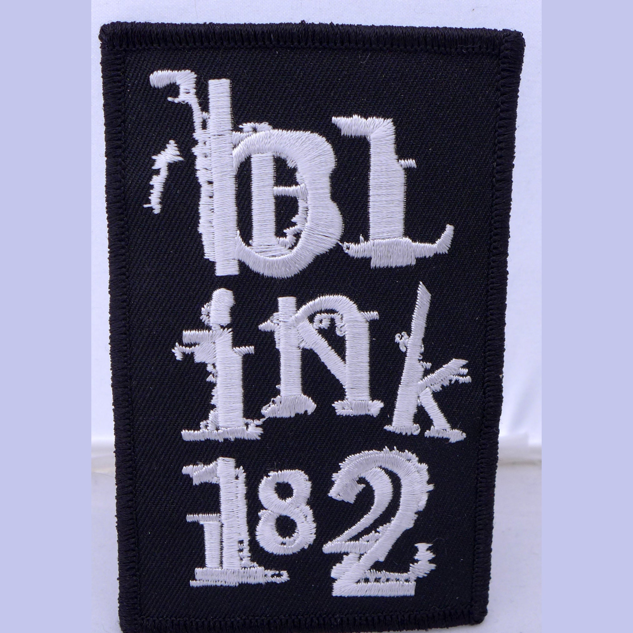 Blink 182 Rectangle Stacked Logo Patch – ShirtsNThingsAZ