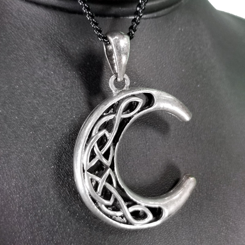 Celtic Knot Crescent Moon