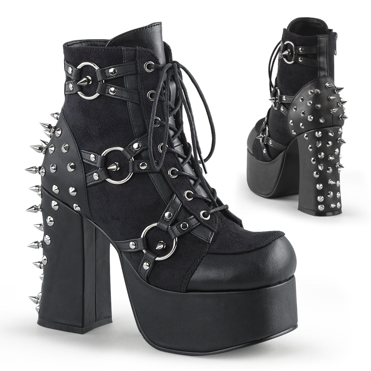 Spiked Ankle Boots