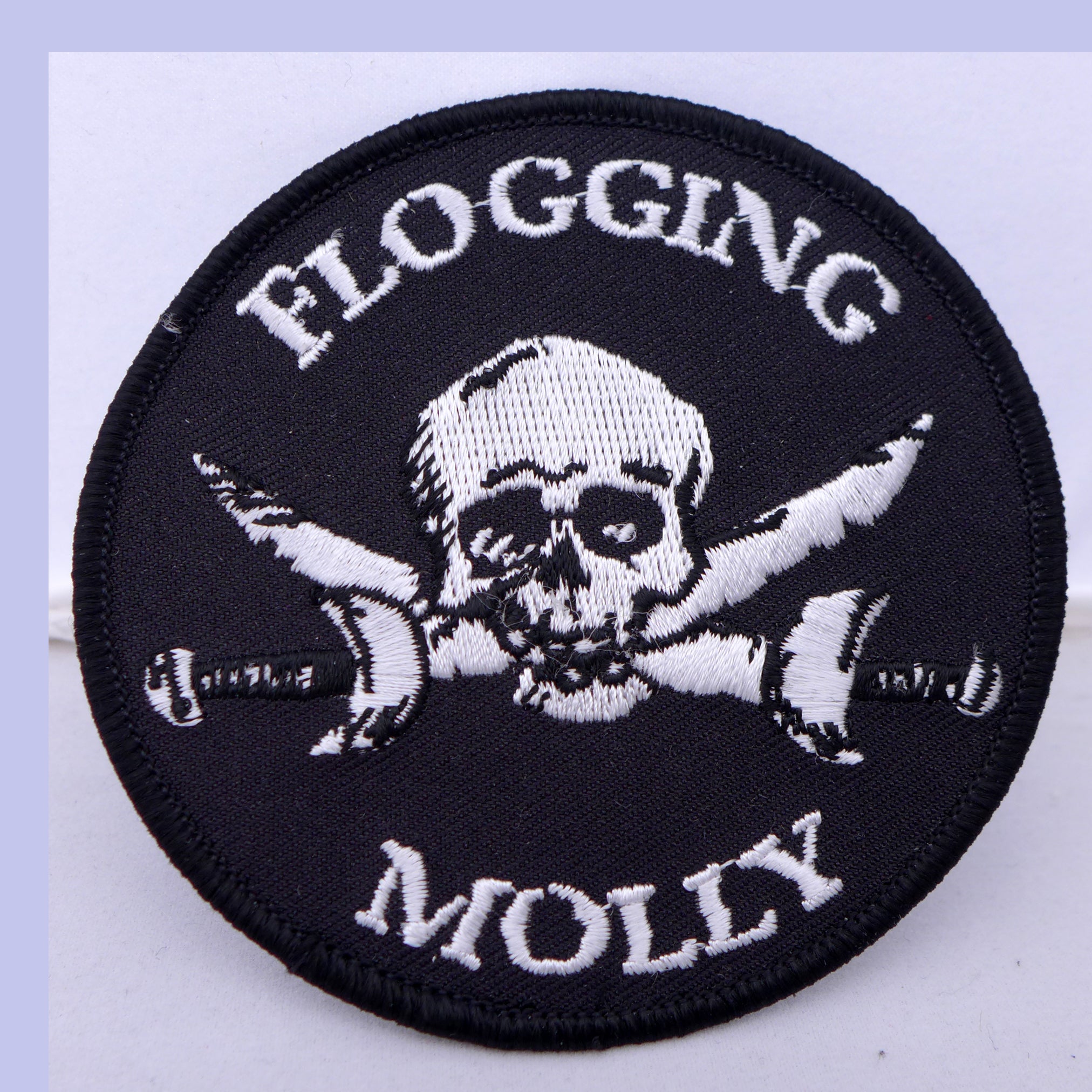 Flogging Molly Skull/Sword Patch – ShirtsNThingsAZ